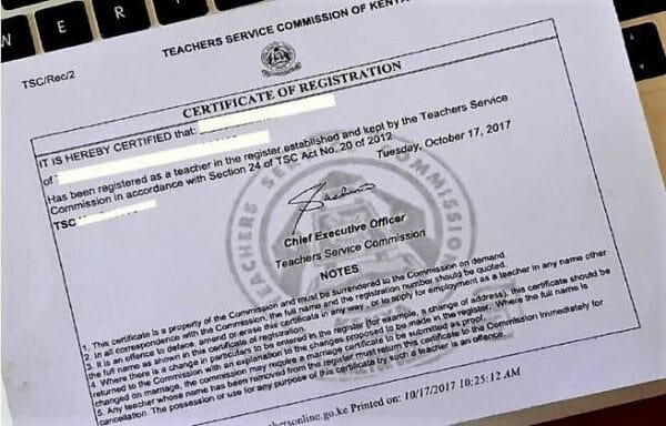 TSC Teacher Registration: Step-by-Step Online Application Guide 2024