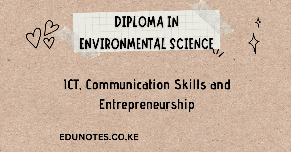 ICT, Communication Skills and Entrepreneurship Past Papers PDF - EDU NOTES ICT, Communication Skills and Entrepreneurship Past Papers PDF - EDU NOTES