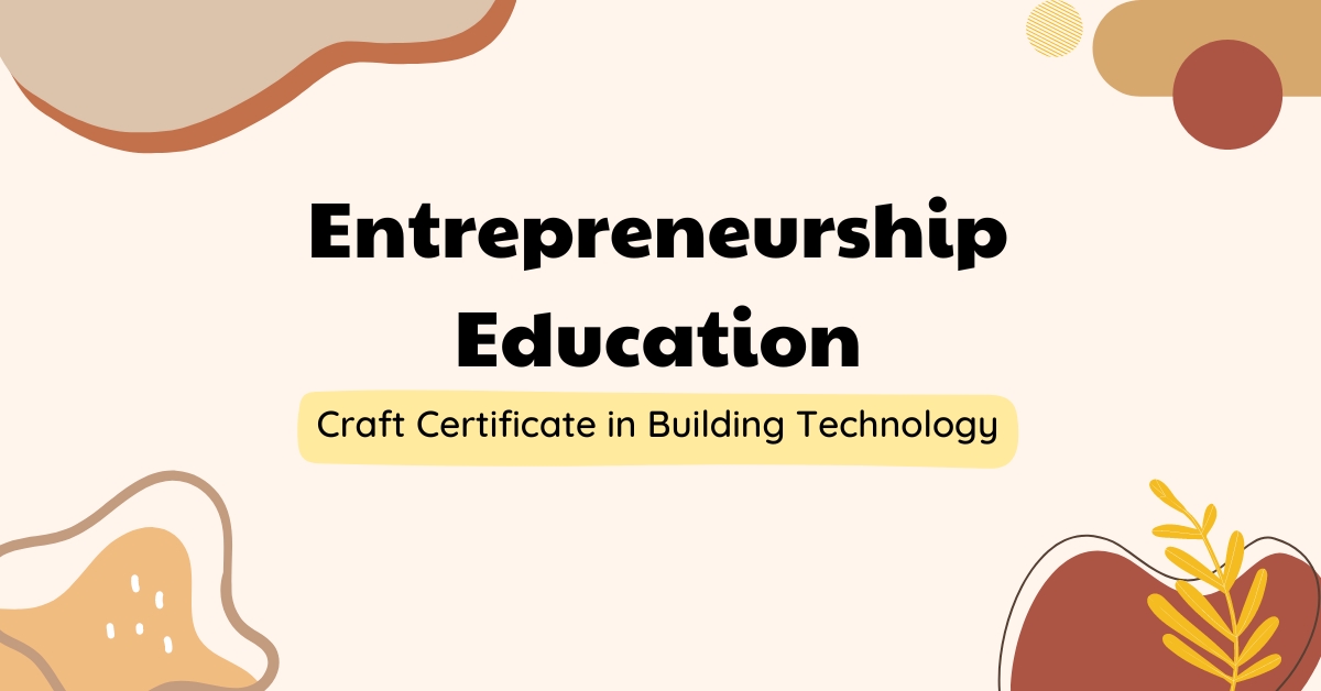Entrepreneurship Education - EDU NOTES