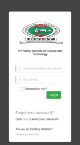 How do you log in to RVIST portal - EDU NOTES