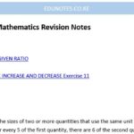 Ratio and Rate - Grade 7 Mathematics Revision Notes Archives - EDU NOTES